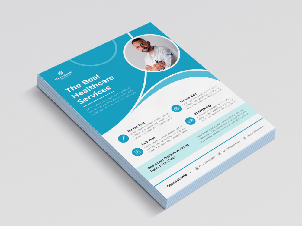 Creative, professional, corporate, event flyer, poster, and leaflet ...