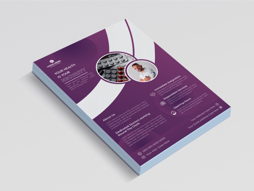Creative, professional, corporate, event flyer, poster, and leaflet ...