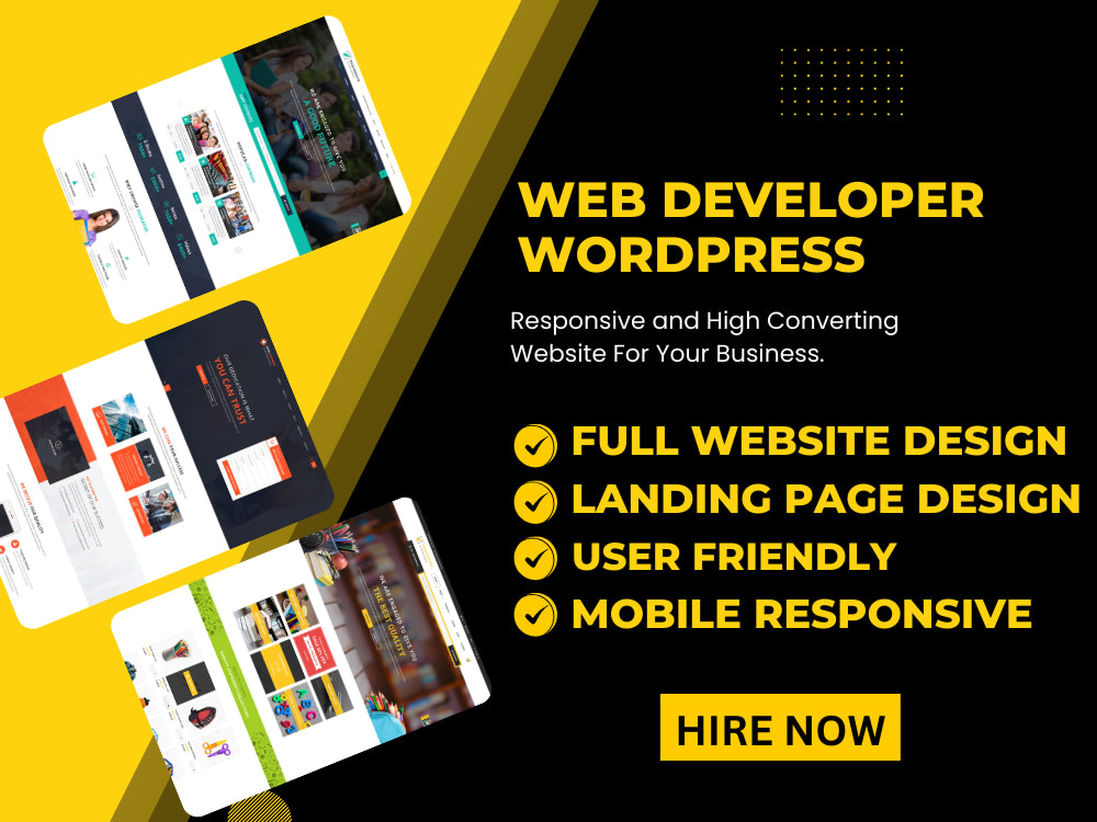 Wordpress Development Theme Setup Elementor Expert Wordpress Expert