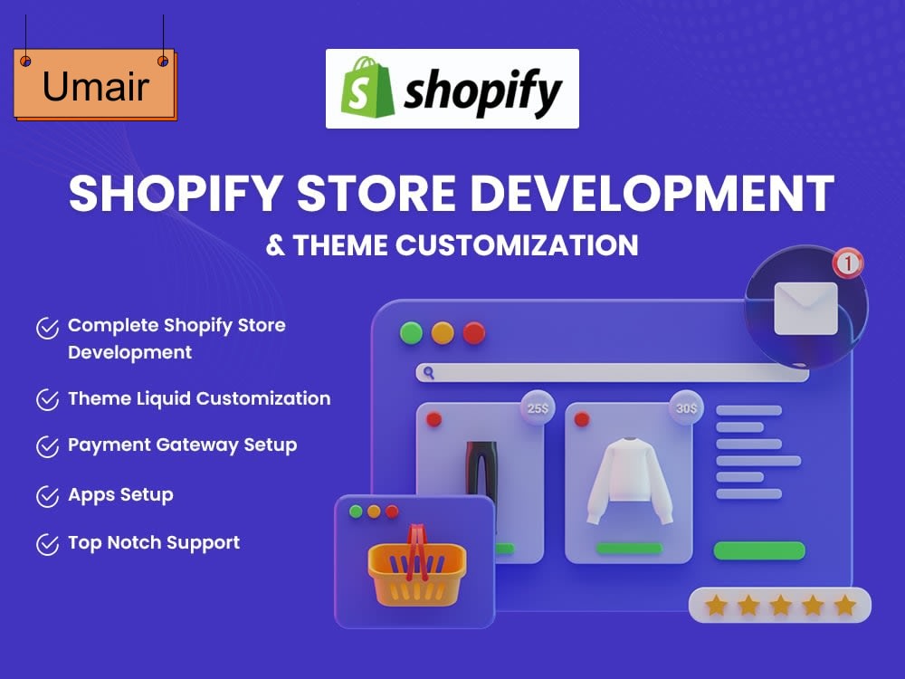 Shopify Development Theme Development Customization App Development