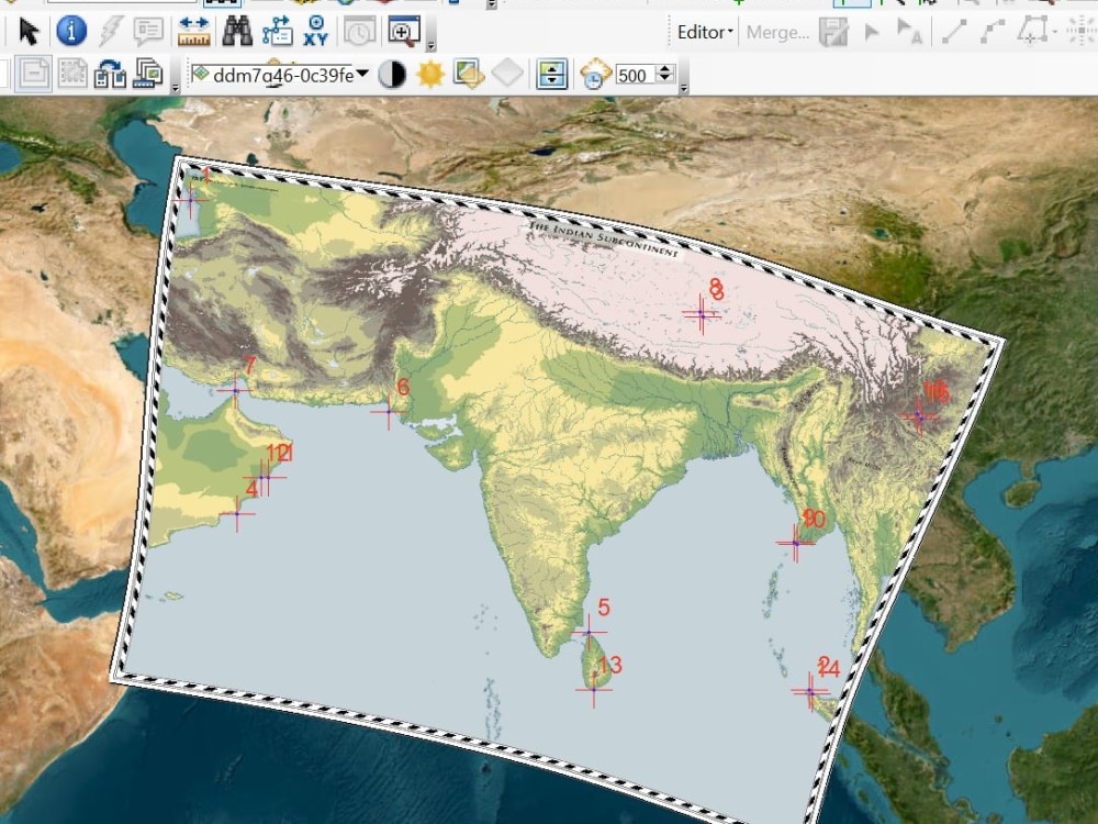 Digitization Georeferencing And Mapping Services Utilizing Arcmap Qgis Upwork