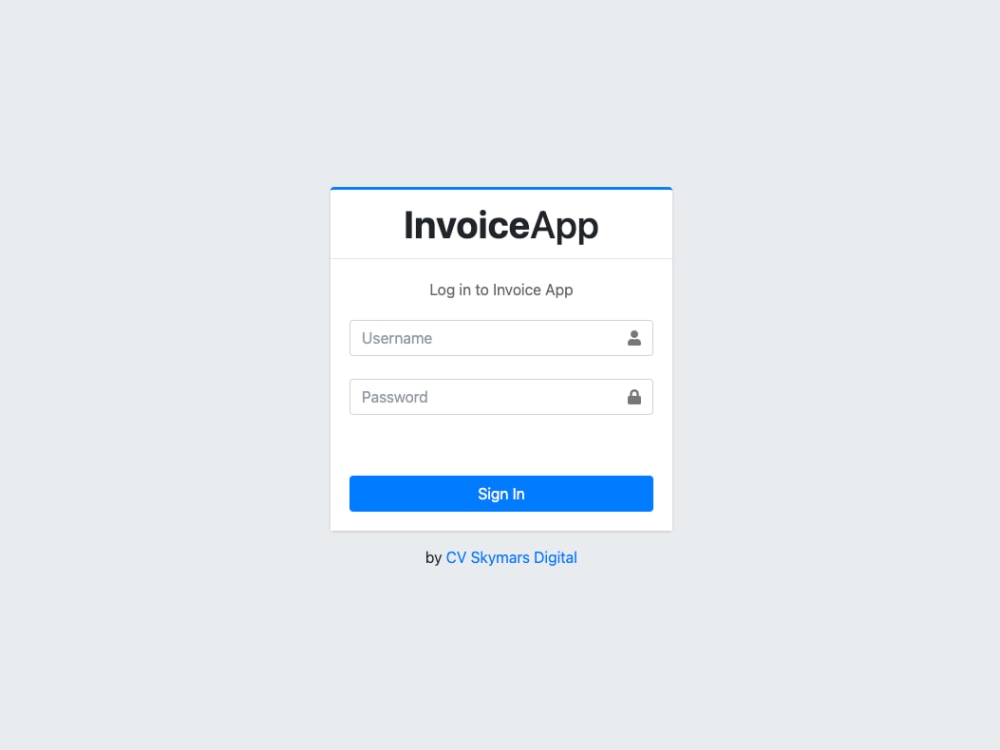 Invoice application | create invoices and automatically becomes a ...