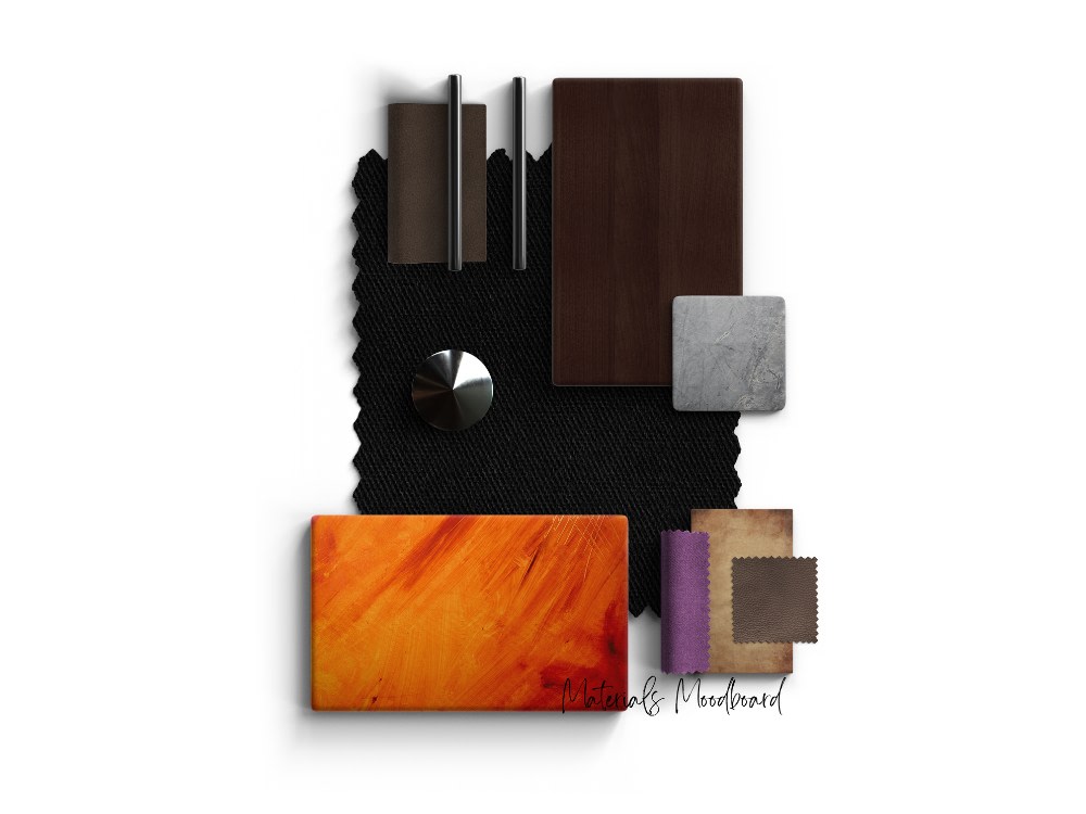 3D/Tactile Interior Design MoodBoards | Upwork
