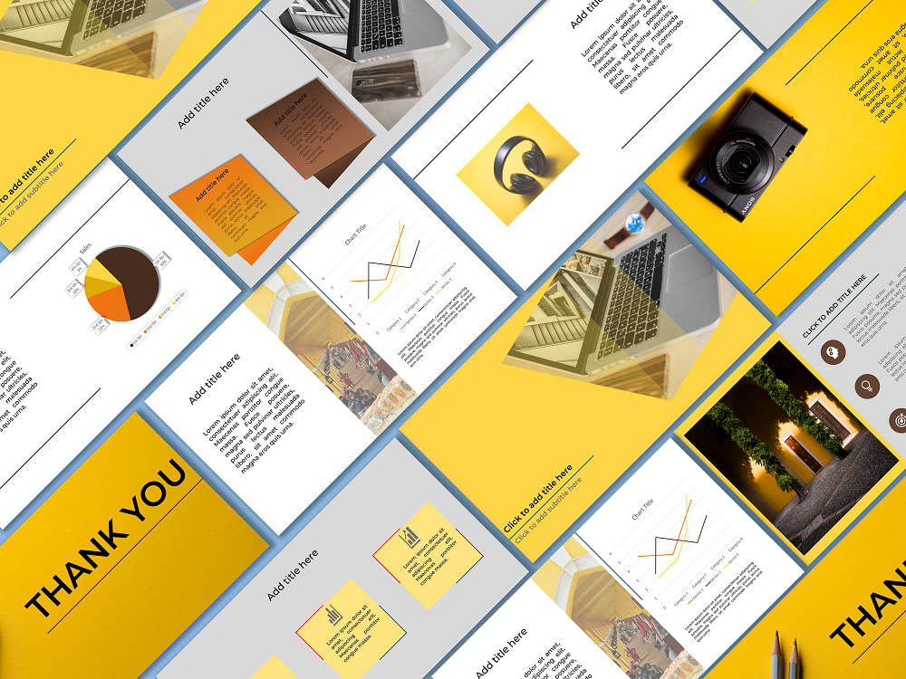 A professional PowerPoint template design | Upwork