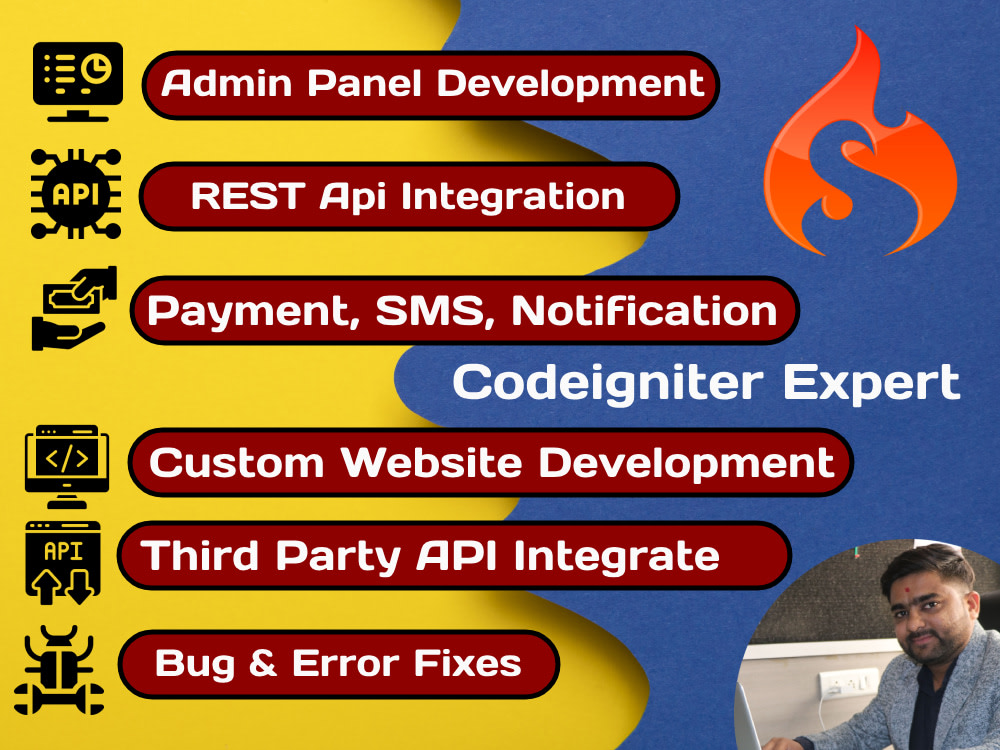 Codeigniter Custom Development Codeigniter Developer Rest Api Website Upwork