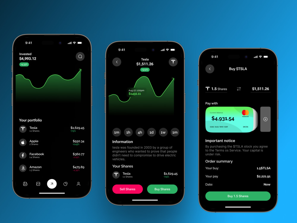 Modern and user friendly UI UX mobile app and website design with Figma ...