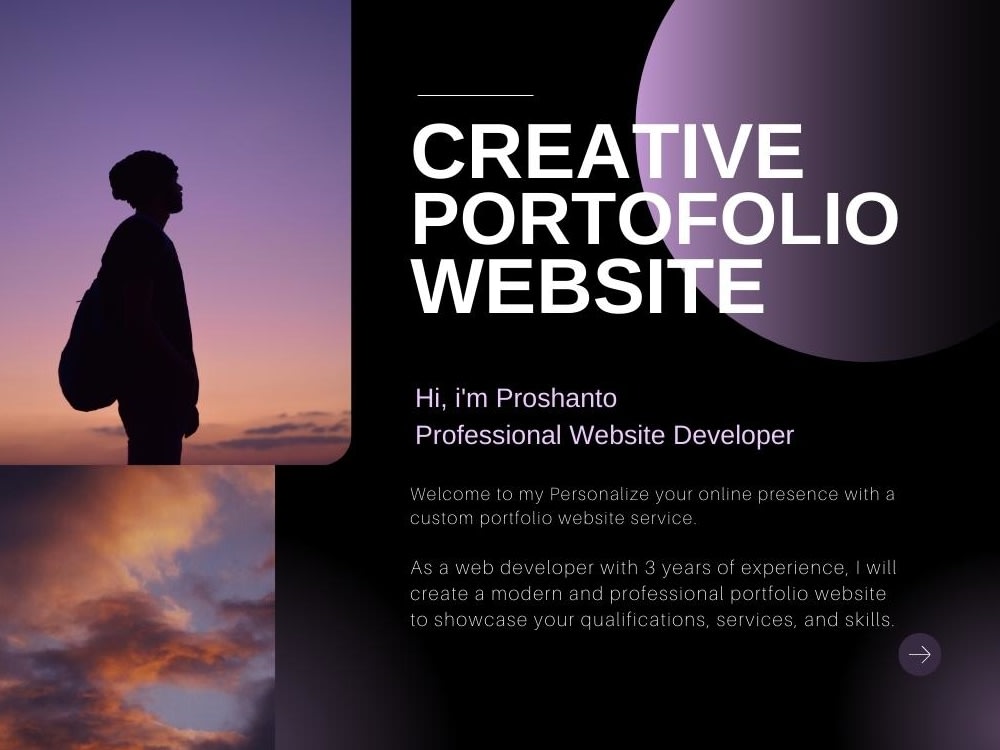 A build a personal portfolio business website with wordpress | Upwork