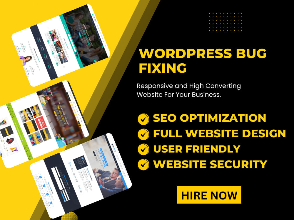 WordPress Bug Fixing, Troubleshooting and Error fixing | Upwork WordPress Bug Fixing, Troubleshooting and Error fixing | Upwork