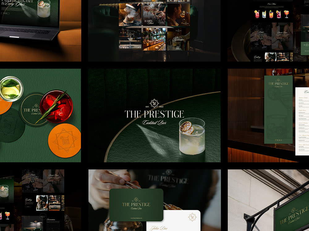 A Modern Brand Identity Kit (from logo creation to brand guidelines ...