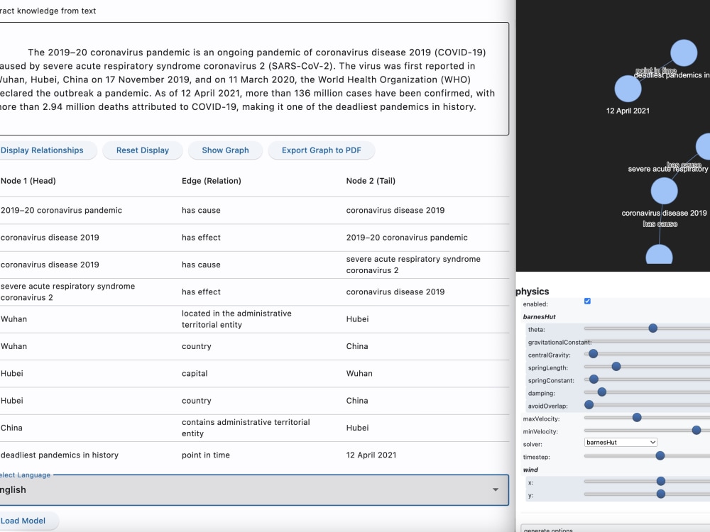 Web application which using AI LLM or NLP models | Upwork