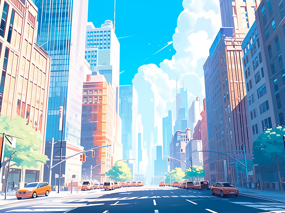 Anime environment concept art for your Mobile or PC Game | Upwork