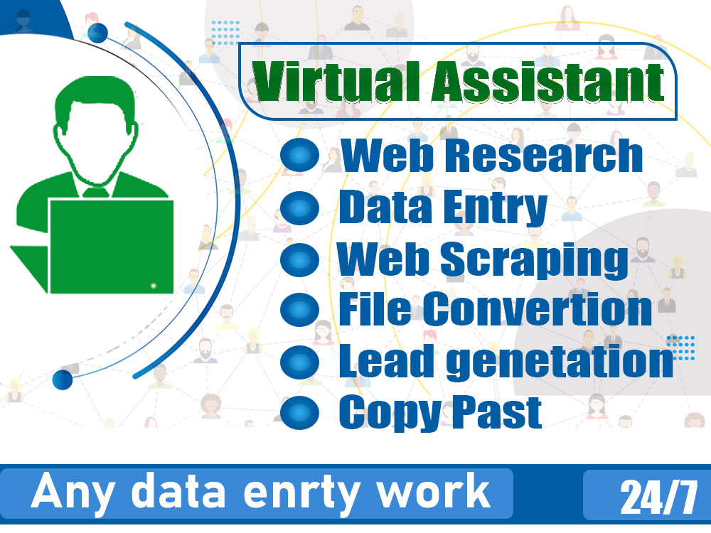 Web research, and lead generate as your Virtual Assistant | Upwork