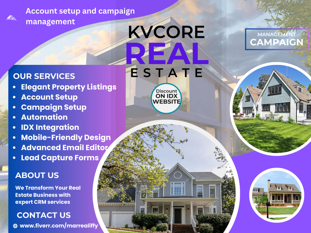 Kv CORE real estate email campaign automation kv CORE CRM setup idx ...