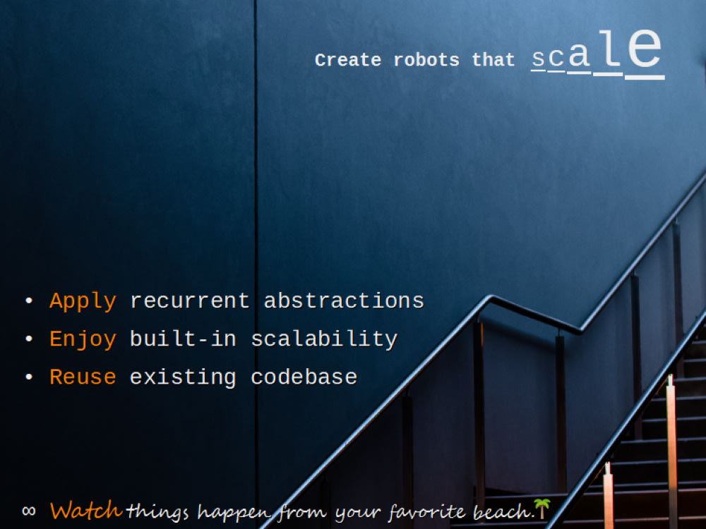Complete automation package scalable to any number of targets (web RPA ...