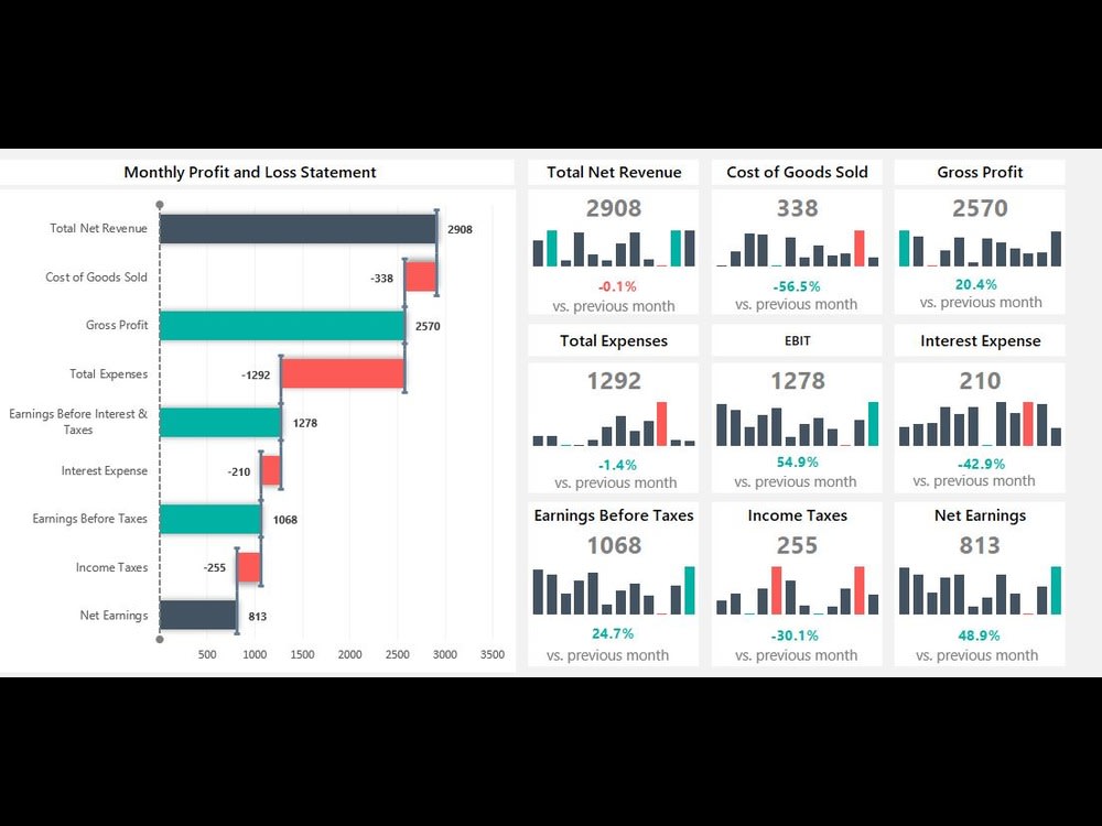 An interactive Microsoft Excel dashboard | Upwork