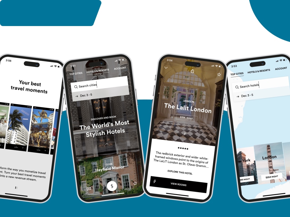 Booking mobile app using Flutter and React Native | Upwork
