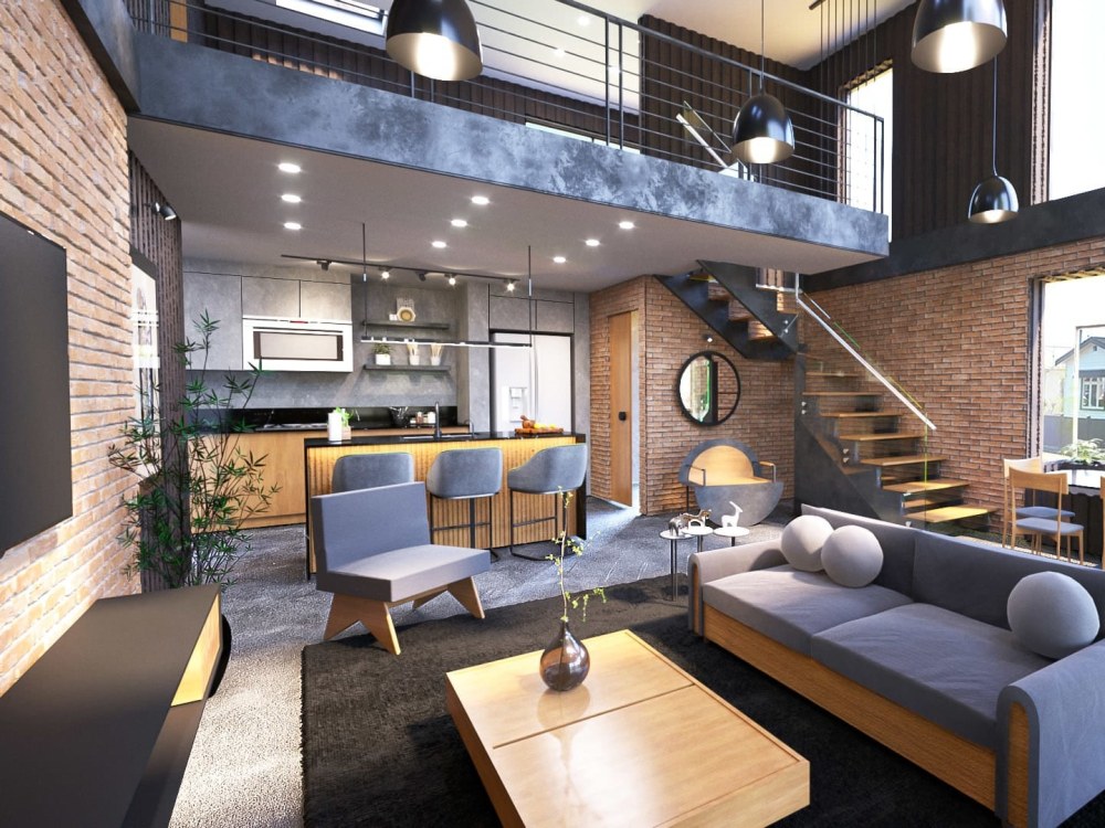 3D architectural floor plan modeling, interior, and exterior renderings ...