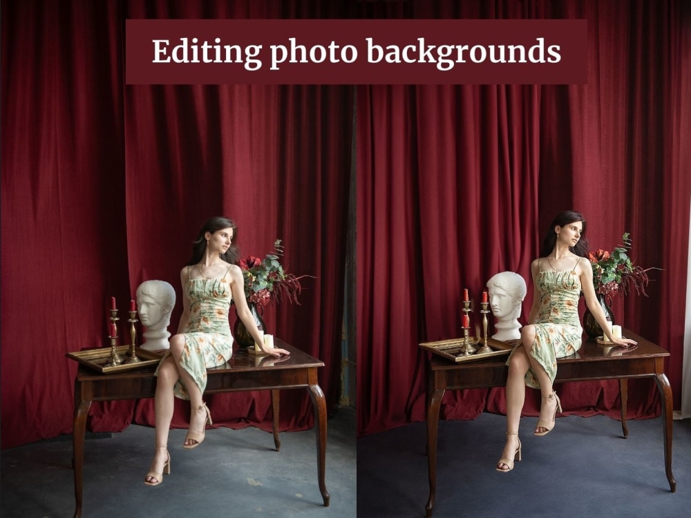 Editing photo backgrounds, color correction end retouching | Upwork