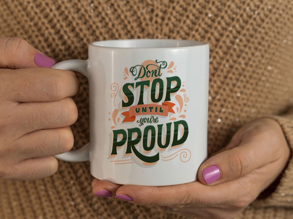 Custom coffee mug design | Upwork