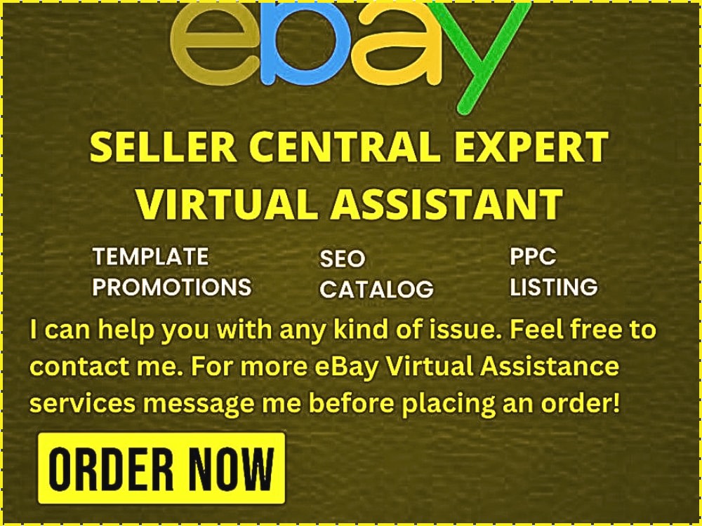 Professional eBay Virtual Assistant Services, Seller Central Account VA | Upwork