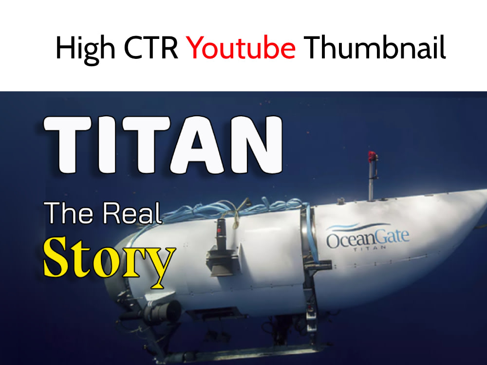 High CTR YouTube thumbnail Designs | Upwork