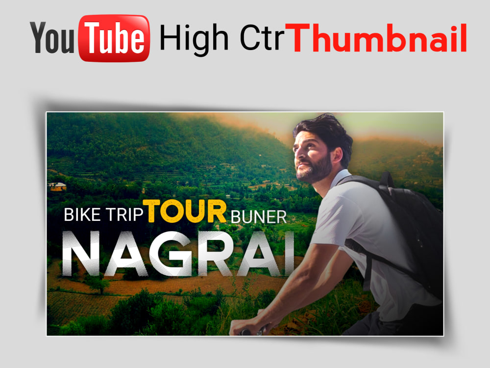 Excellent, attractive and High CTR YouTube thumbnail | social media ...