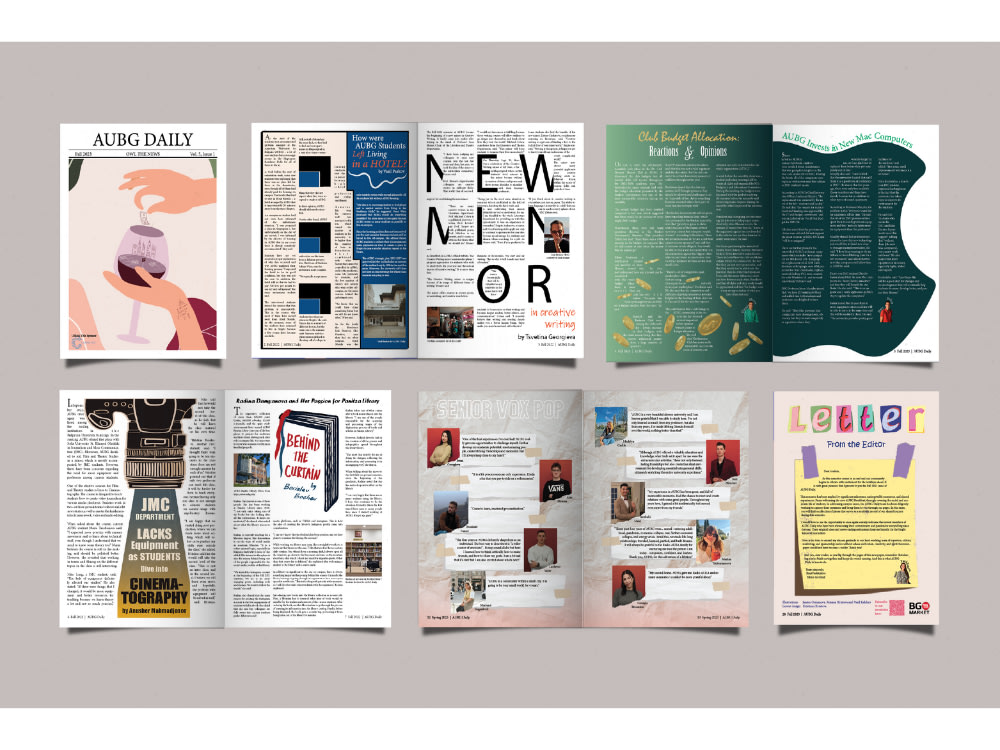 Creative multipage Editorial Layout&Design: Magazine, Newspaper ...