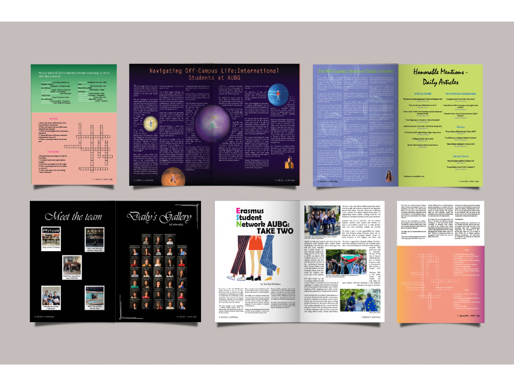 Creative multipage Editorial Layout&Design: Magazine, Newspaper ...