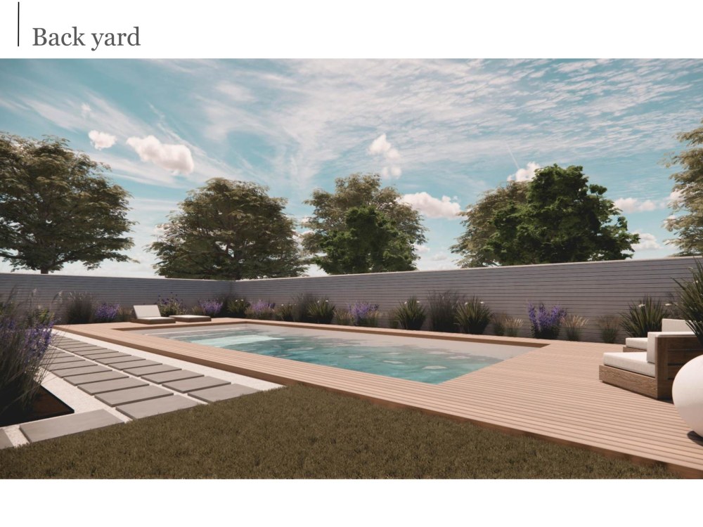 A stunning and professional landscape design for your back yard. | Upwork