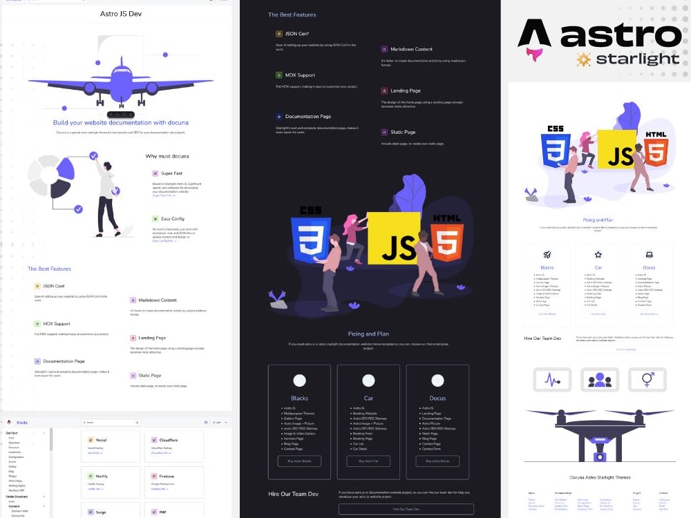 Documentation website with Astro JS Starlight / Docusaurus | Upwork Documentation website with Astro JS Starlight / Docusaurus | Upwork