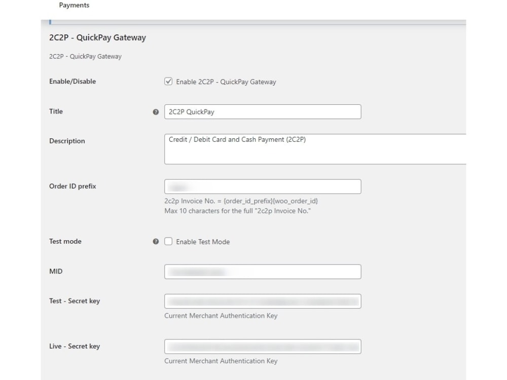 2C2P QuickPay payment gateway for WooCommerce | Upwork