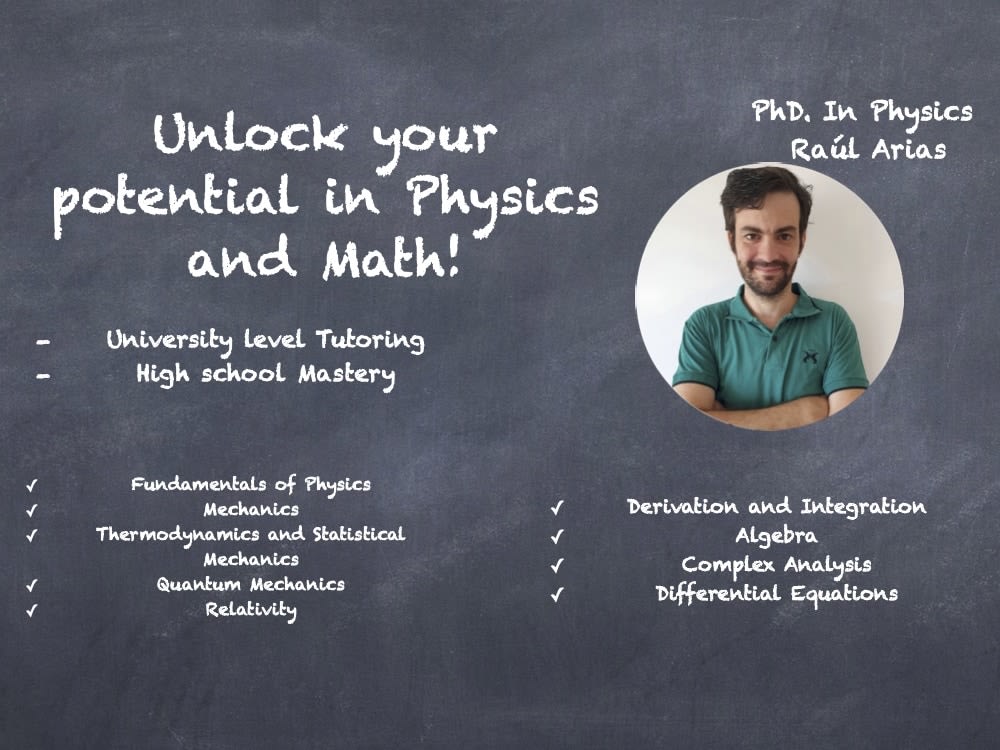 A fantastic and experienced physics and math teacher | Upwork
