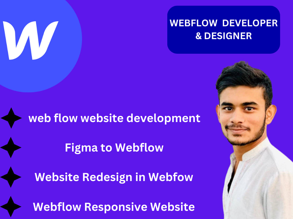 Webflow Developer who designs Webflow Website | Figma to Webflow | Upwork
