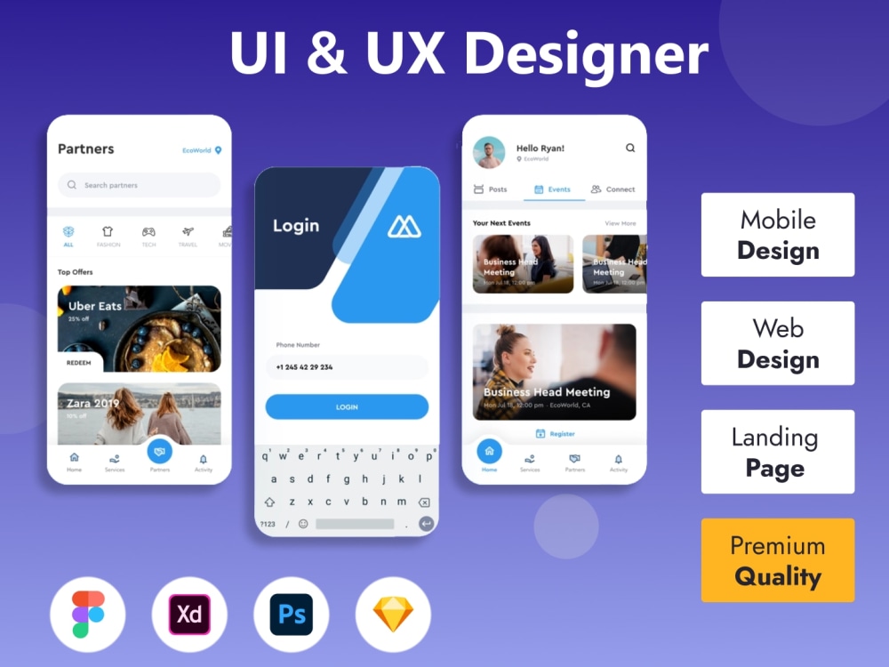Figma Designer for Web and Mobile App Designs | UI UX designer | Saas app | Upwork