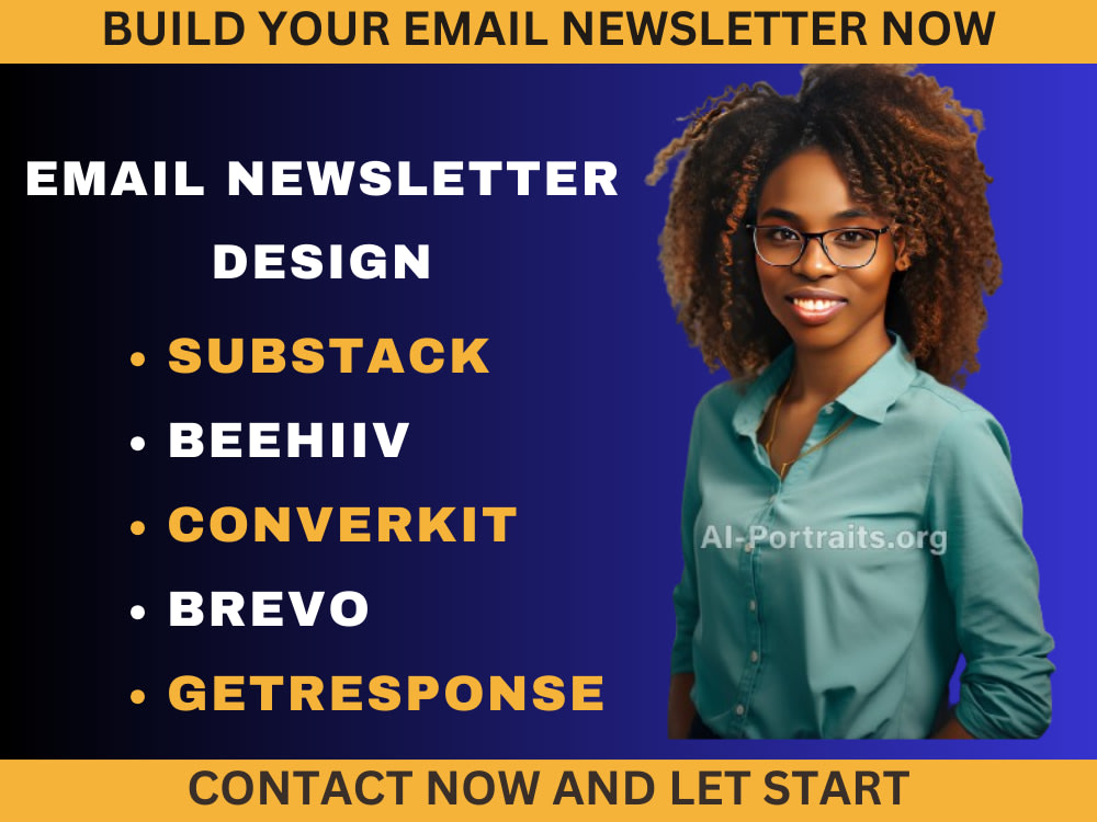 Built substack, brevo, beehiiv, and convertkit landing page | Upwork