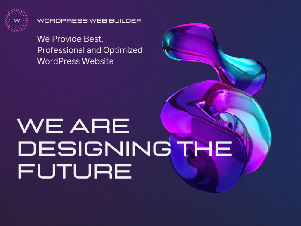 A professional and optimized wordpress website with free hosting | Upwork