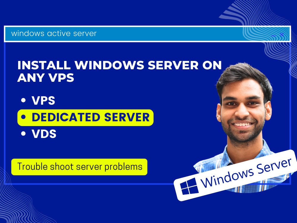 Windows server install on any server | Upwork