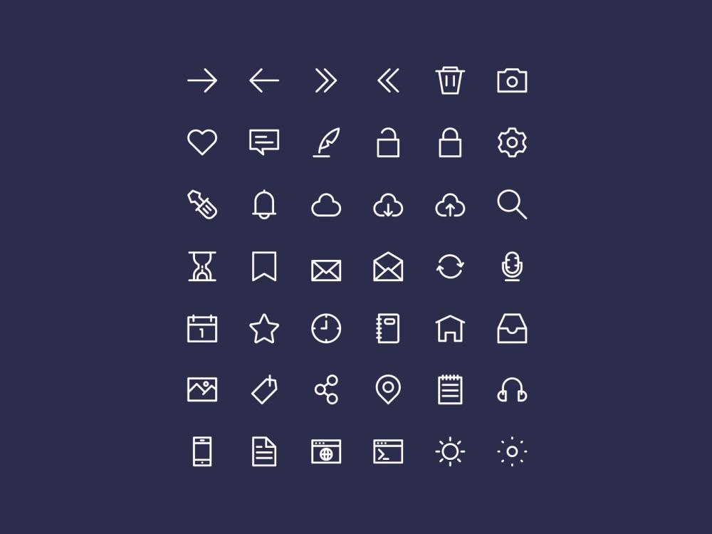 A professional custom icon set for your web & app | Upwork