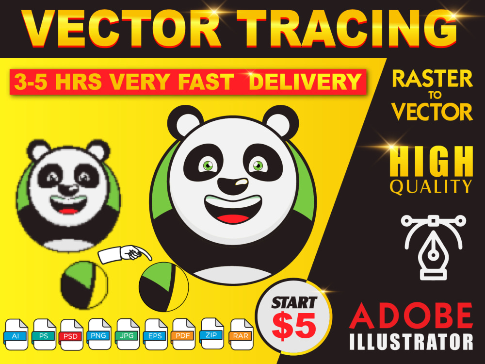 Vectorize Illustration Logo Image Or Artwork Tracing | Upwork