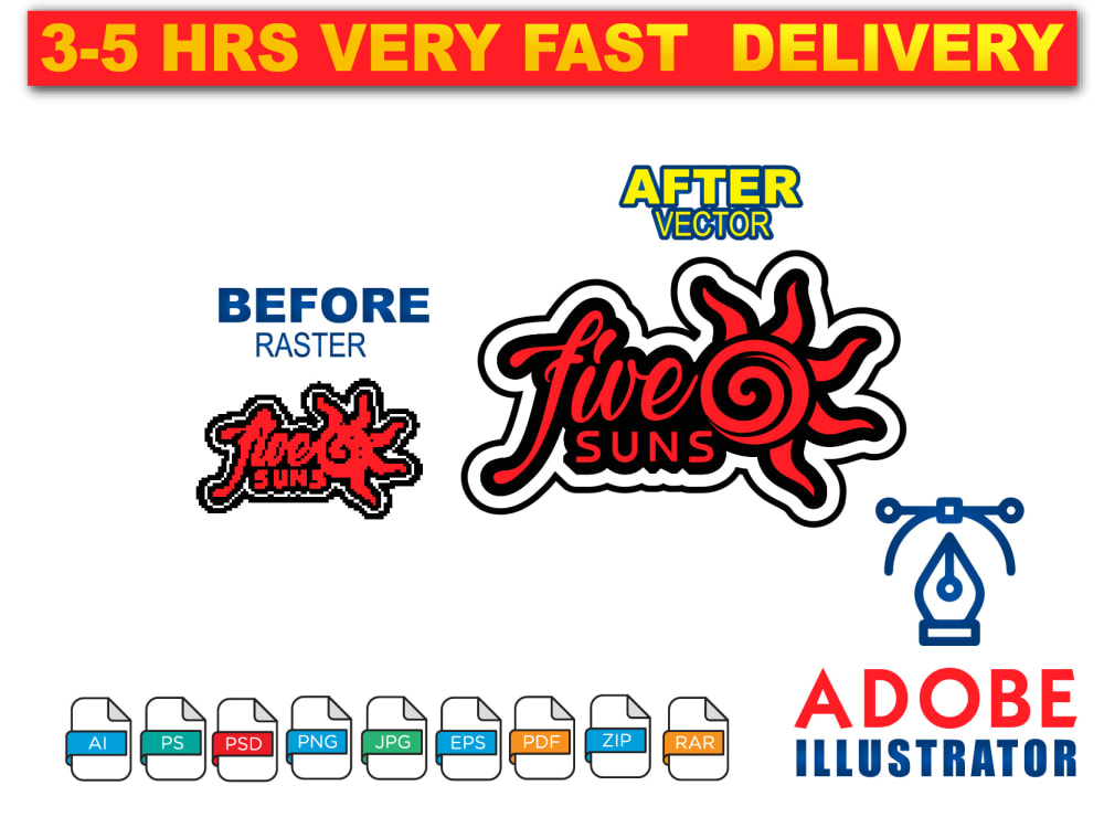 Vectorize Illustration Logo Image Or Artwork Tracing | Upwork