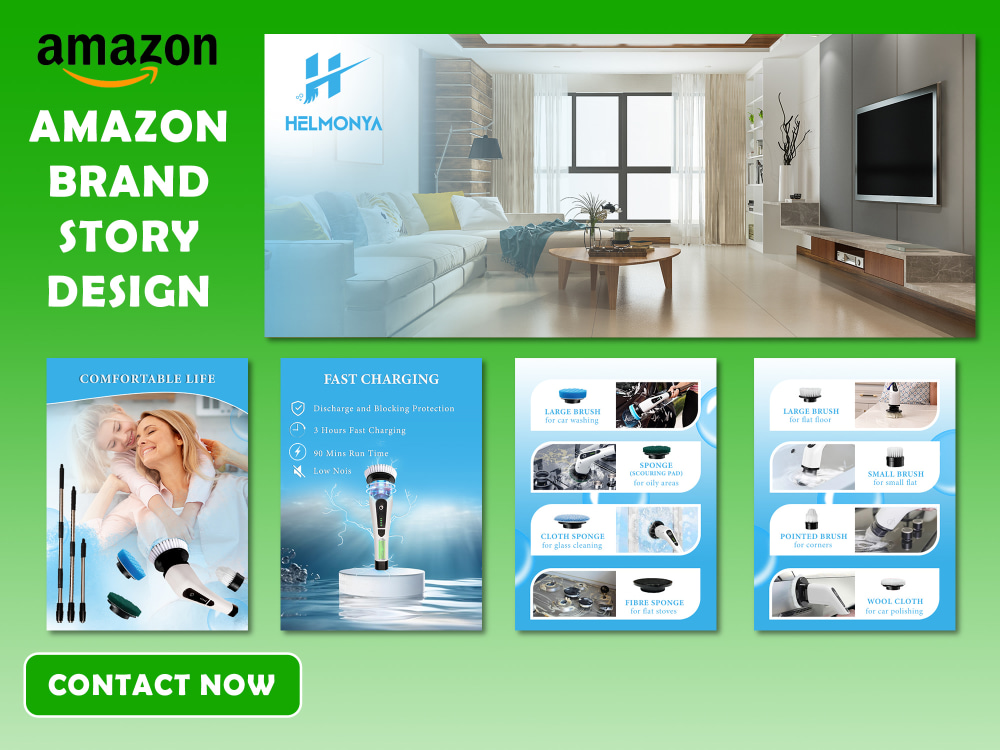 Highly converting professional amazon brand story | Upwork