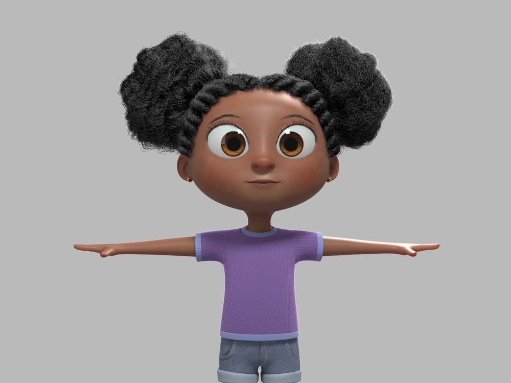 A unique 3d character modeling 3d Cartoon Character 3d character animation | Upwork