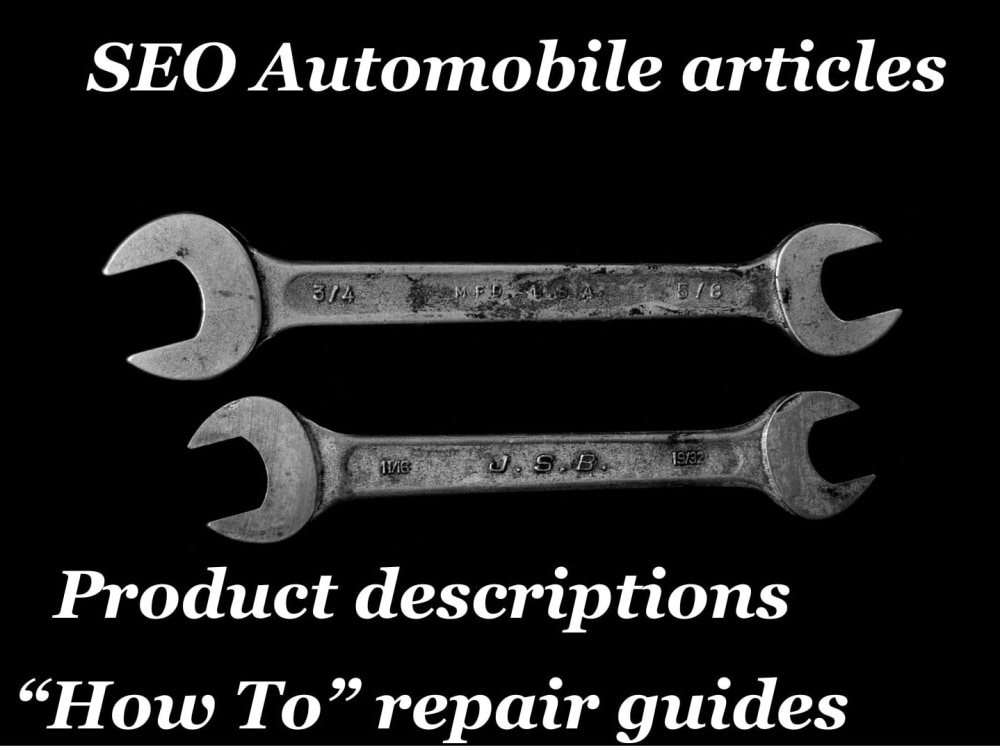 Automobile (car) product descriptions | Upwork