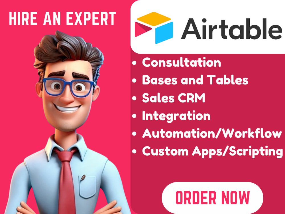 A Well Structured Airtable Workflow Setup And Automation Upwork