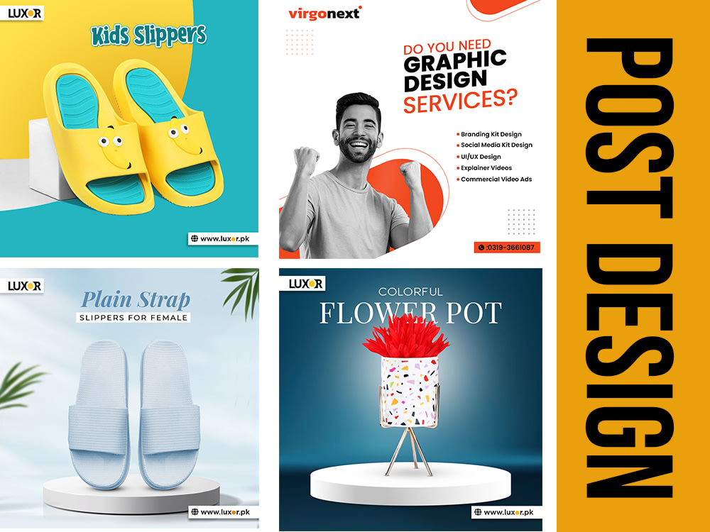 Creative social media graphics, social media post and ads | Upwork