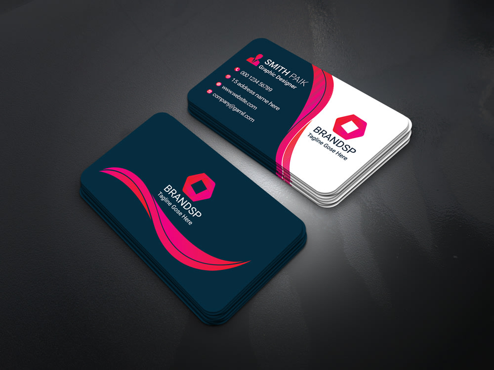 Professional attractive business card design for your company | Upwork