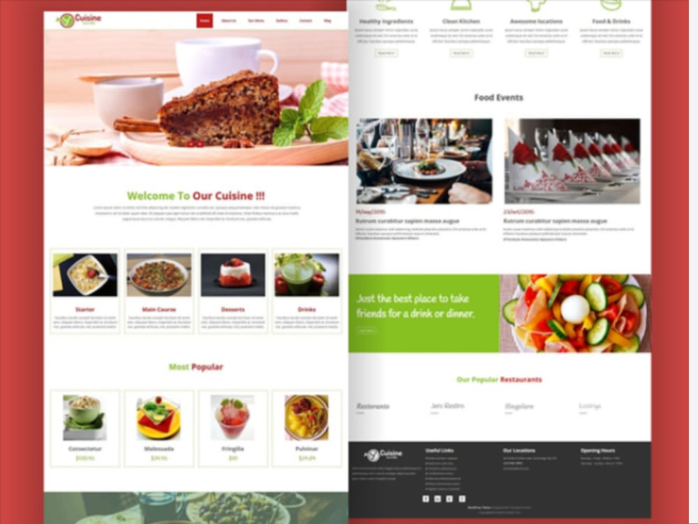 Dynamic wordpress website landing page design by crocoblock jet engine | Upwork