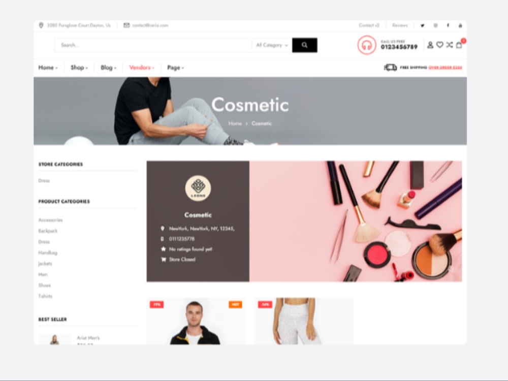 Dynamic wordpress website landing page design by crocoblock jet engine | Upwork
