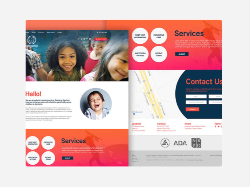 Dynamic wordpress website landing page design by crocoblock jet engine | Upwork