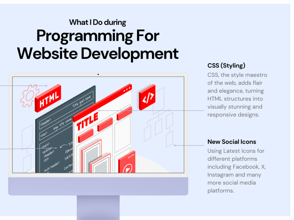 Frontend, backend website design and development for you | Upwork
